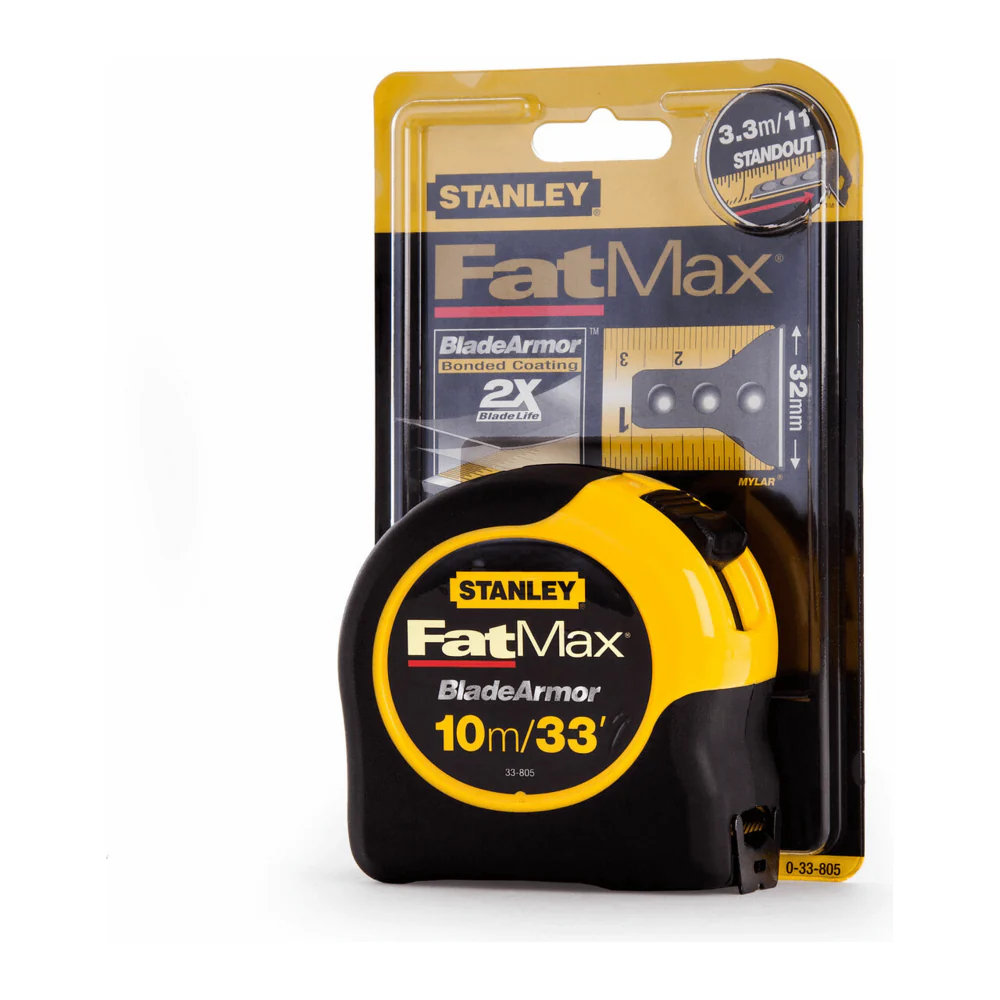 Stanley Blade Armor Coated Steel Tape Measure (FatMax) – vertexpowertools