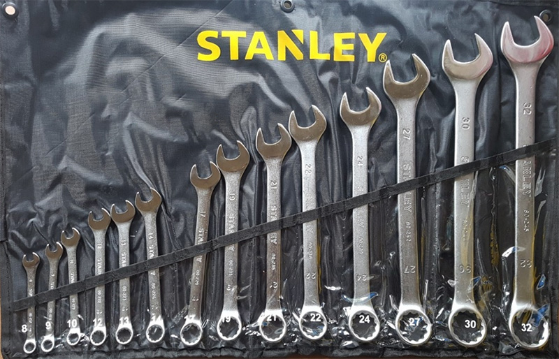 Stanley Combination Wrench Set – vertexpowertools