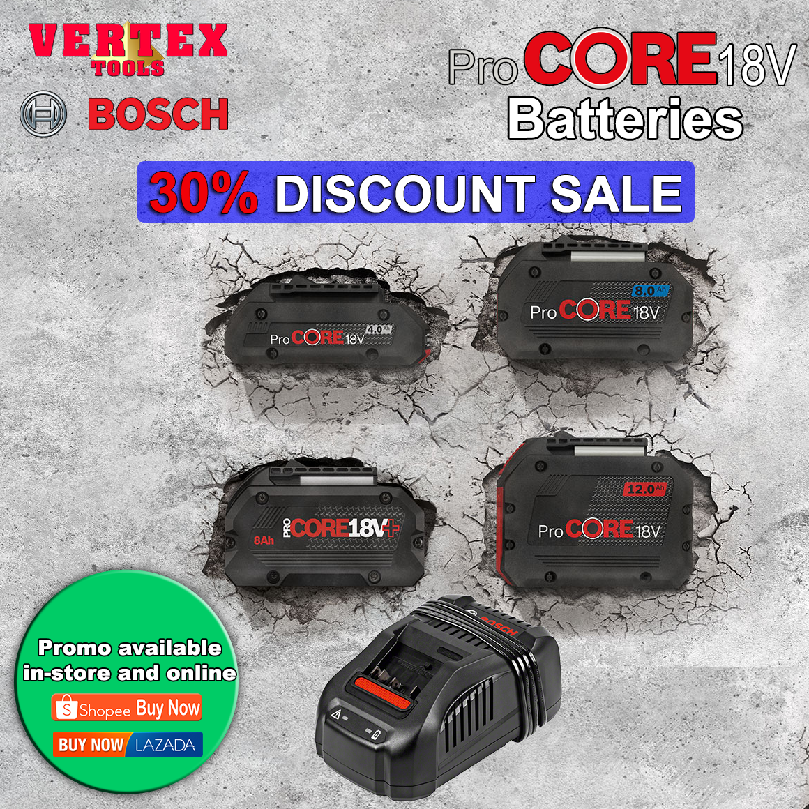 Bosch ProCore 18V Batteries – vertexpowertools