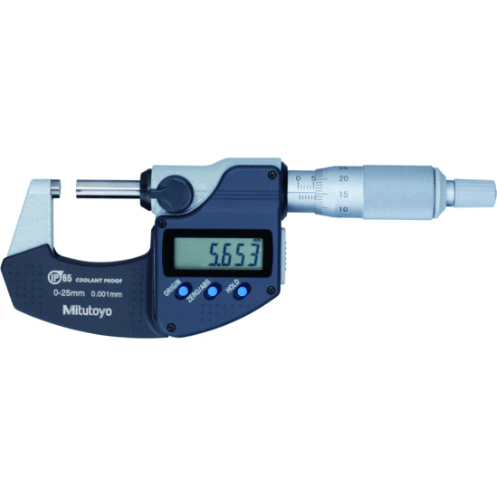 Mitutoyo 293-240-30 Digital Micrometer 25mm (IP65 Coolant Proof ...