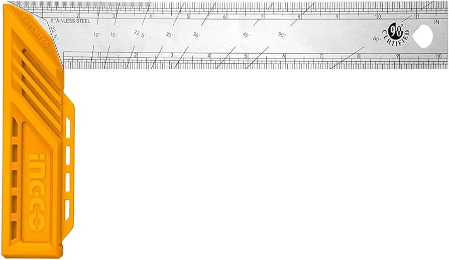 Ingco HAS123002 Angle Square Measure 12" – vertexpowertools