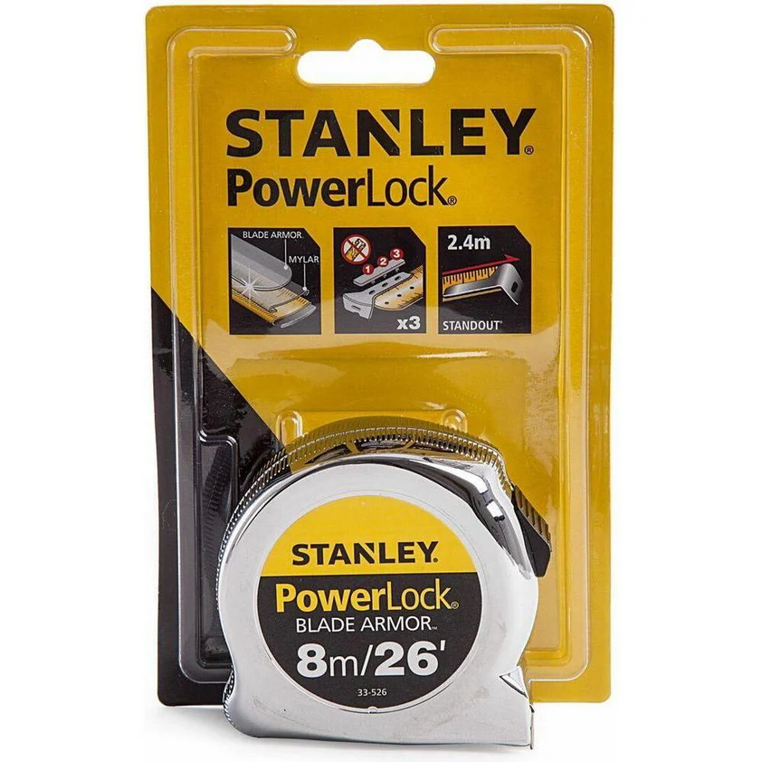 Stanley Blade Armor Coated Steel Tape Measure (FatMax) – vertexpowertools
