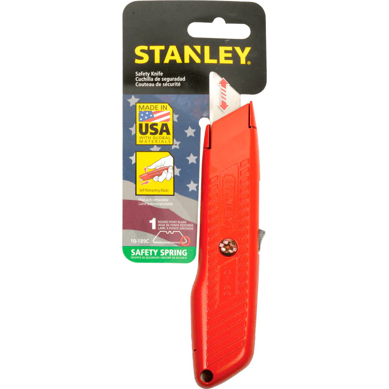 Stanley 10-189C Self Retracting Safety Utility Knife (US-Made ...