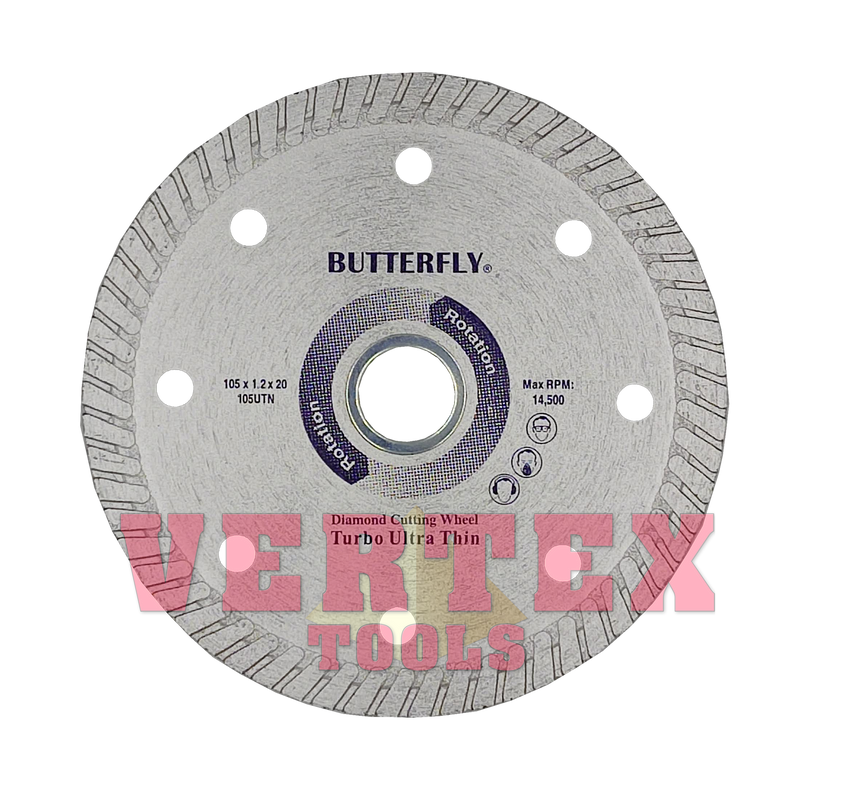 Butterfly 105UTN Diamond Disc 4" Turbo Ultra Thin – vertexpowertools