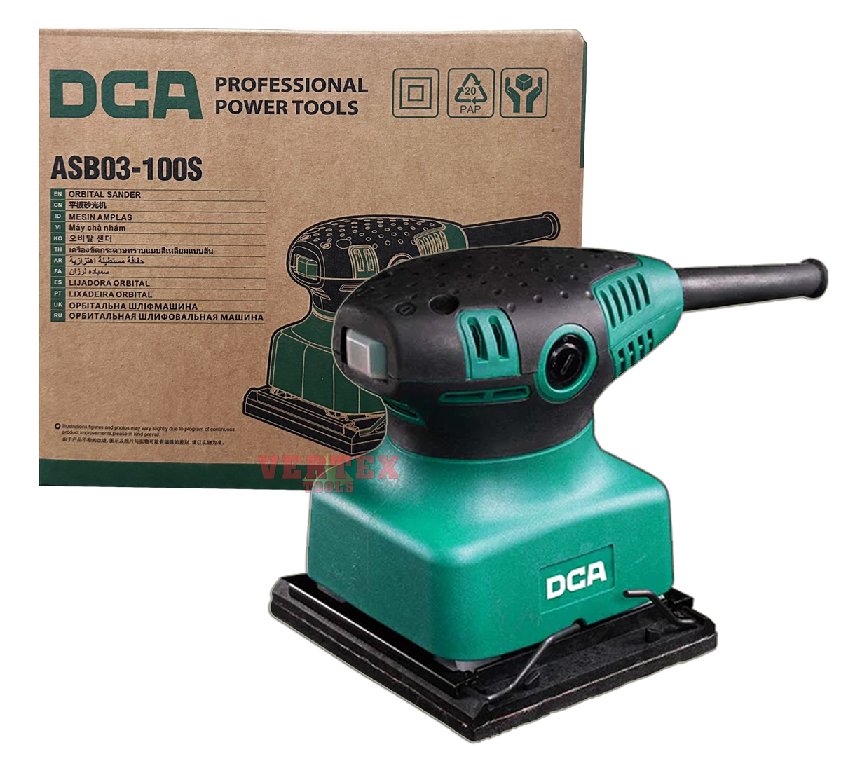 DCA ASB03-100S Sander – vertexpowertools