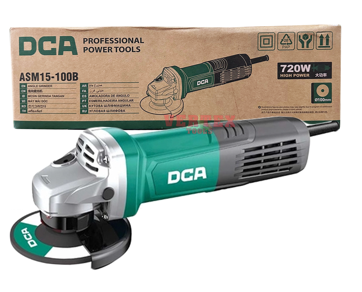 DCA ASM15-100B Angle Grinder 4" – vertexpowertools