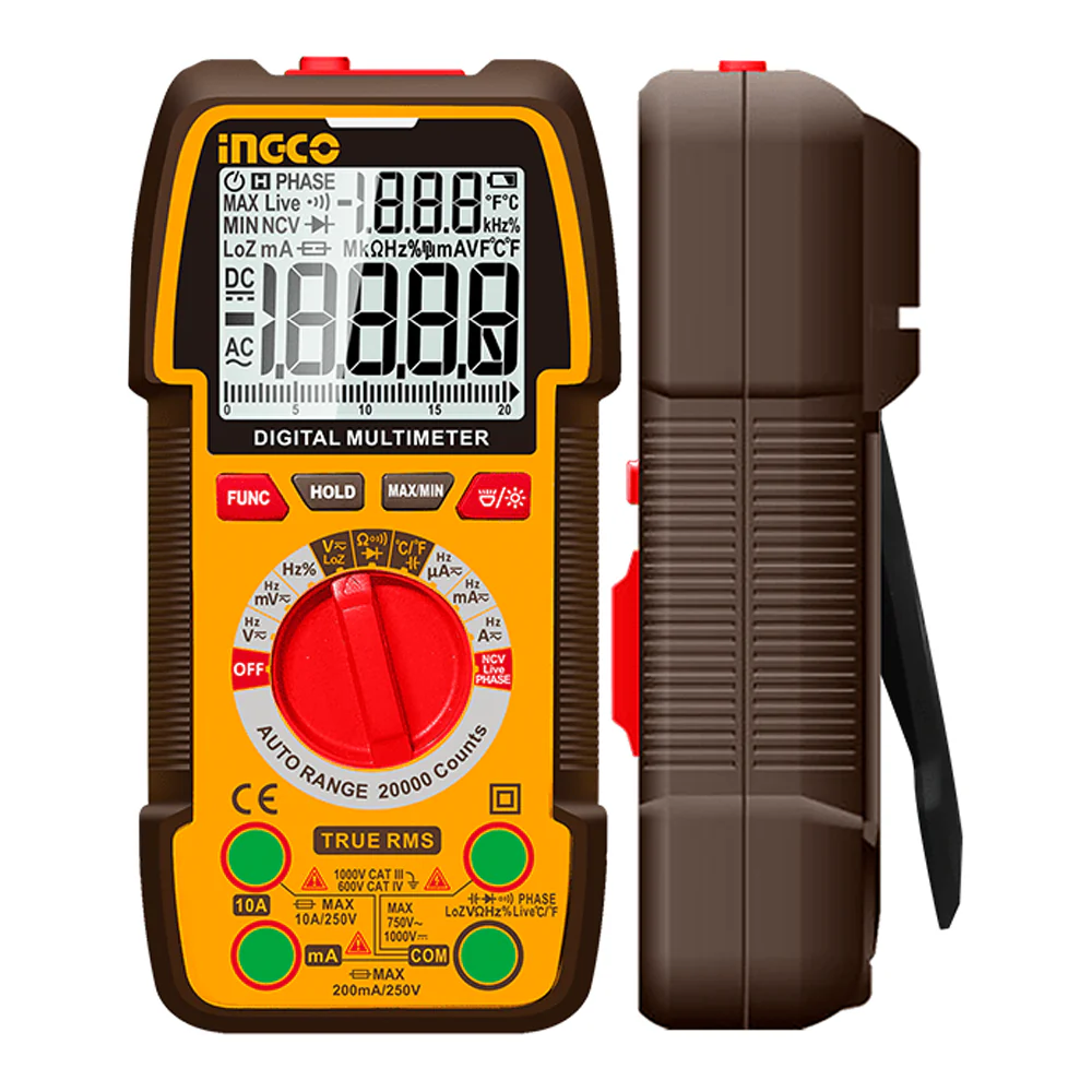 Ingco DM310004 Digital Multimeter Tester 1000V – vertexpowertools