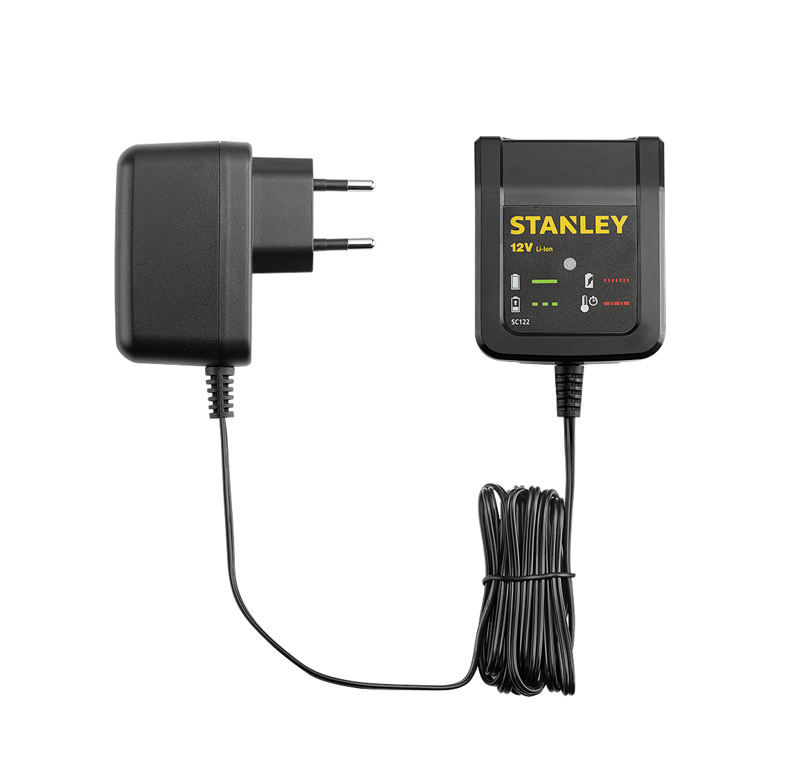 Stanley SC122 12V Cup Type Battery Charger 1.25A – vertexpowertools