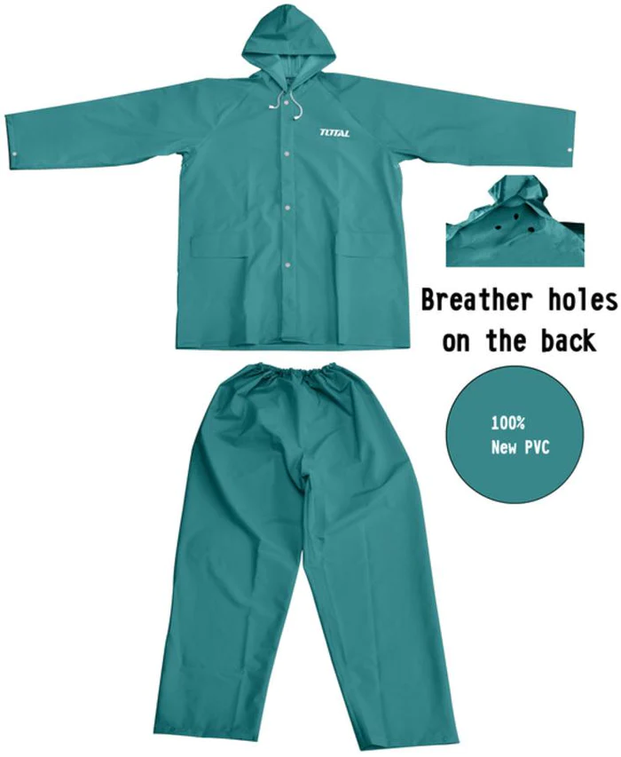 Total THTRC031 Rain Suit – vertexpowertools