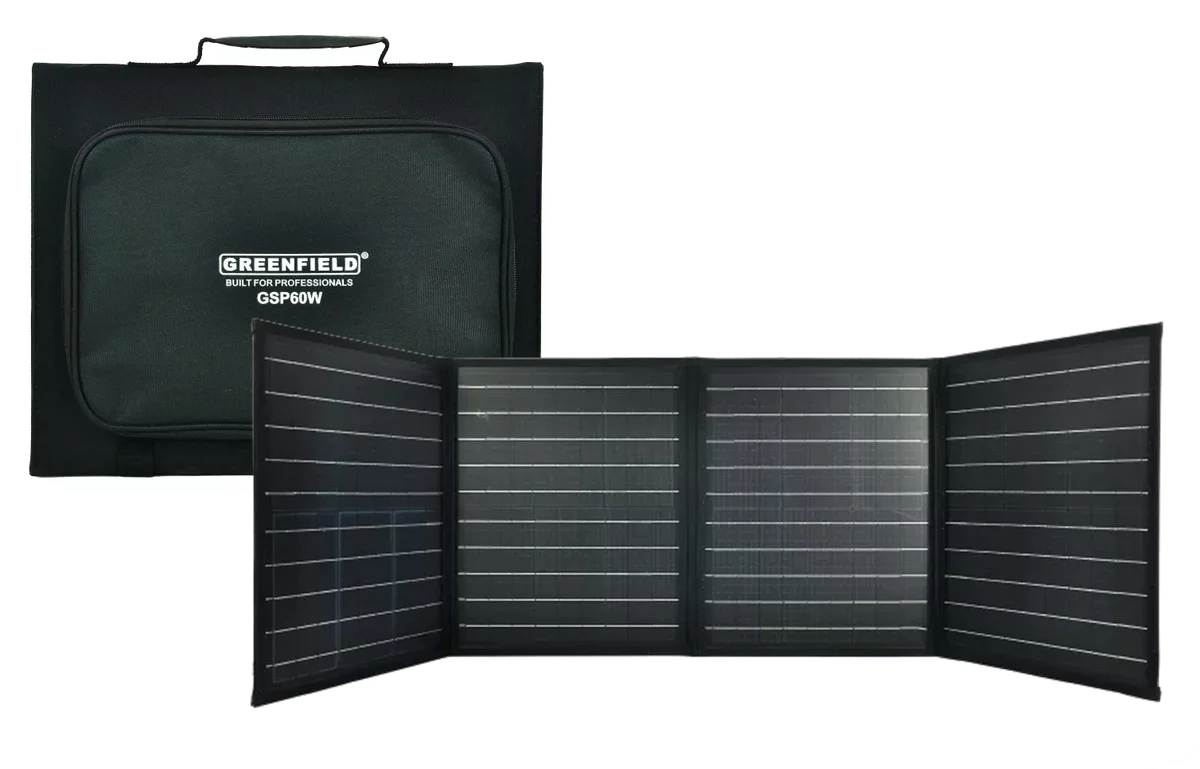 Greenfield GSP60W Foldable Solar Panel 60W – vertexpowertools
