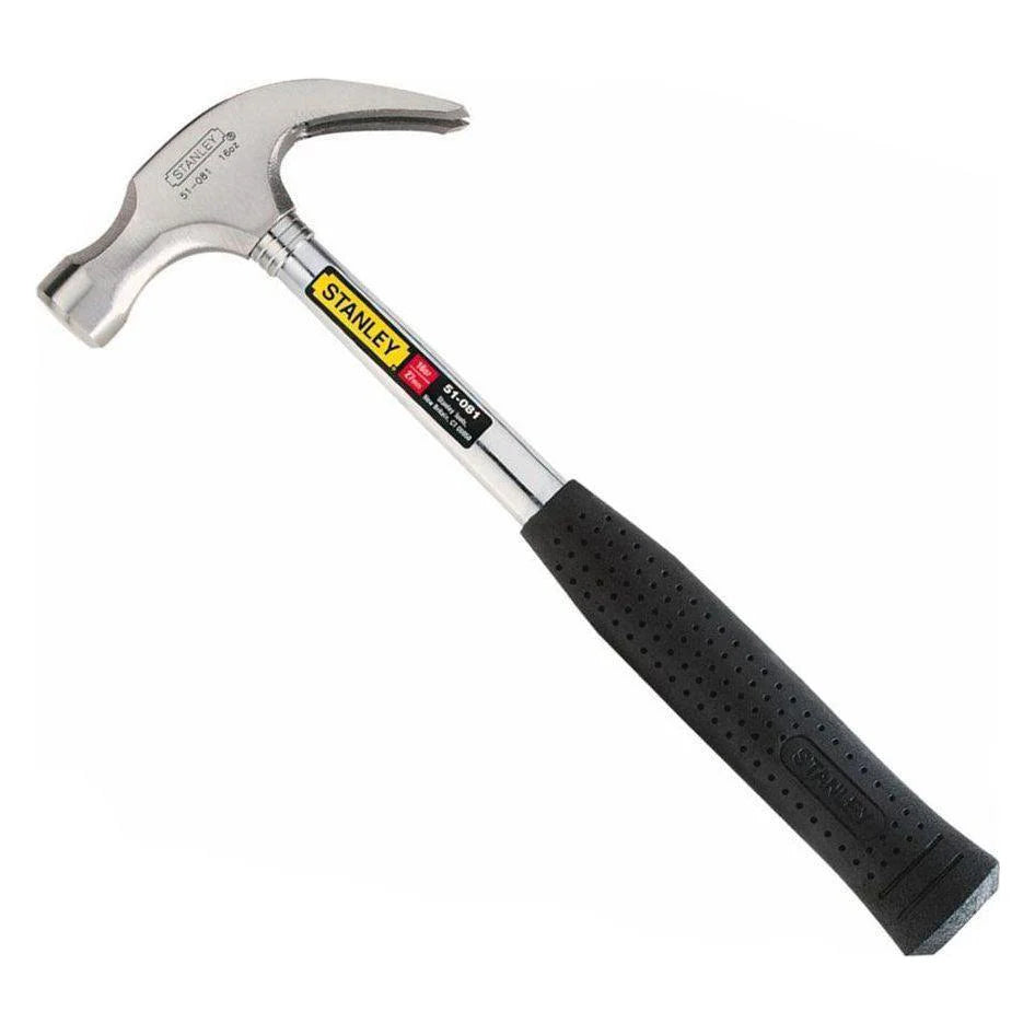Stanley 51-081 Claw Hammer (Rubber Grip Handle) – vertexpowertools