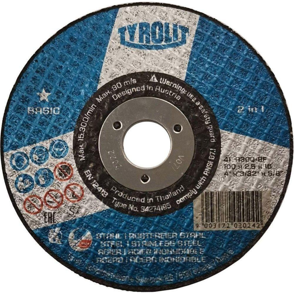 Tyrolit Straight Cut Off Wheel [Basic] – vertexpowertools