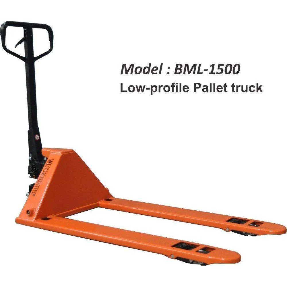 Bernmann BML-1500 Low-Profile Pallet Truck – vertexpowertools