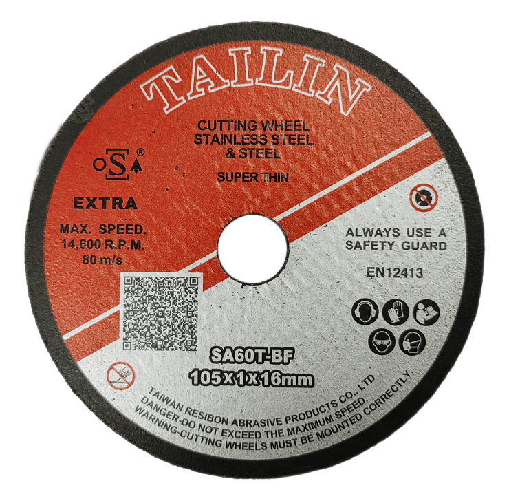 Tailin Cutting Disc 4" for Stainless (Super Thin) – vertexpowertools