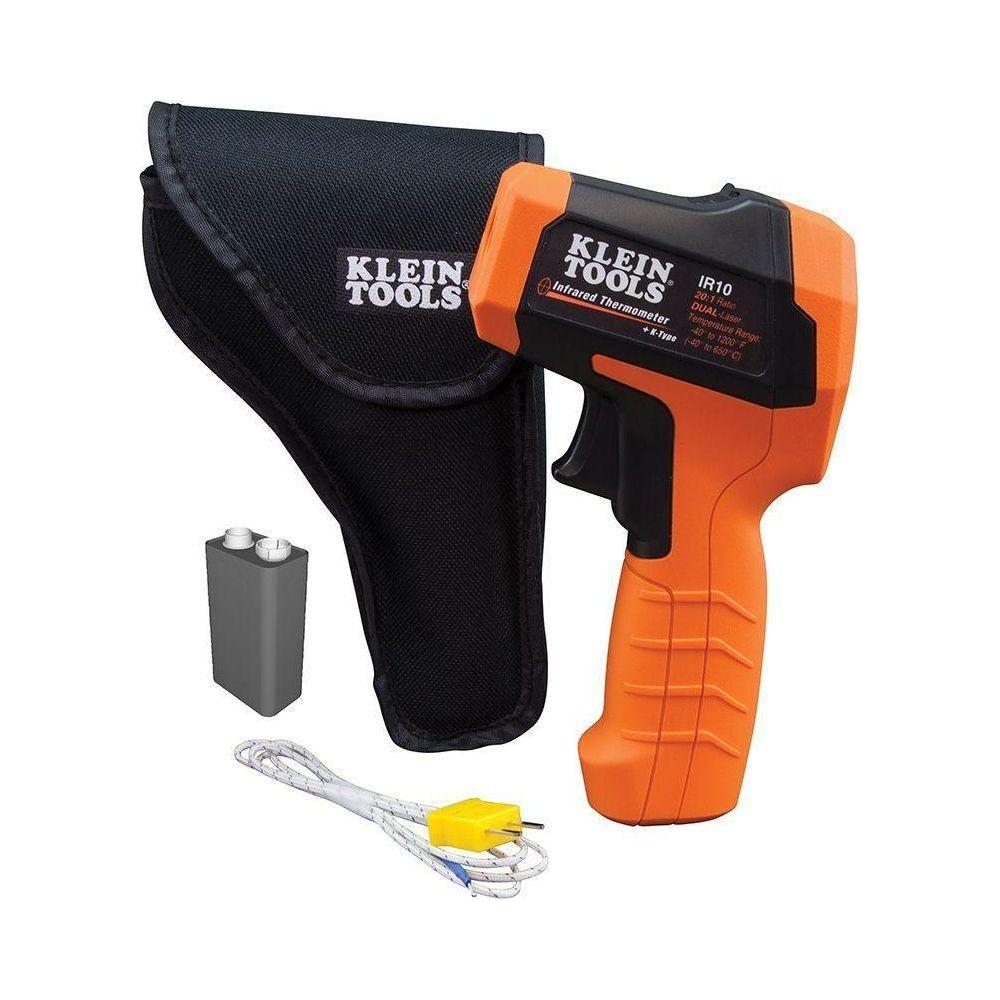 Klein IR-10 Dual Laser Infrared Thermometer / Thermal Scanner ...