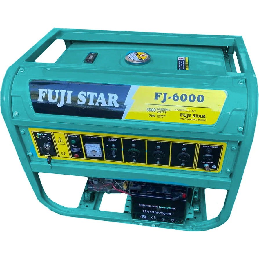 MT Fujistar FJ6000 Gasoline Generator 6000W – vertexpowertools