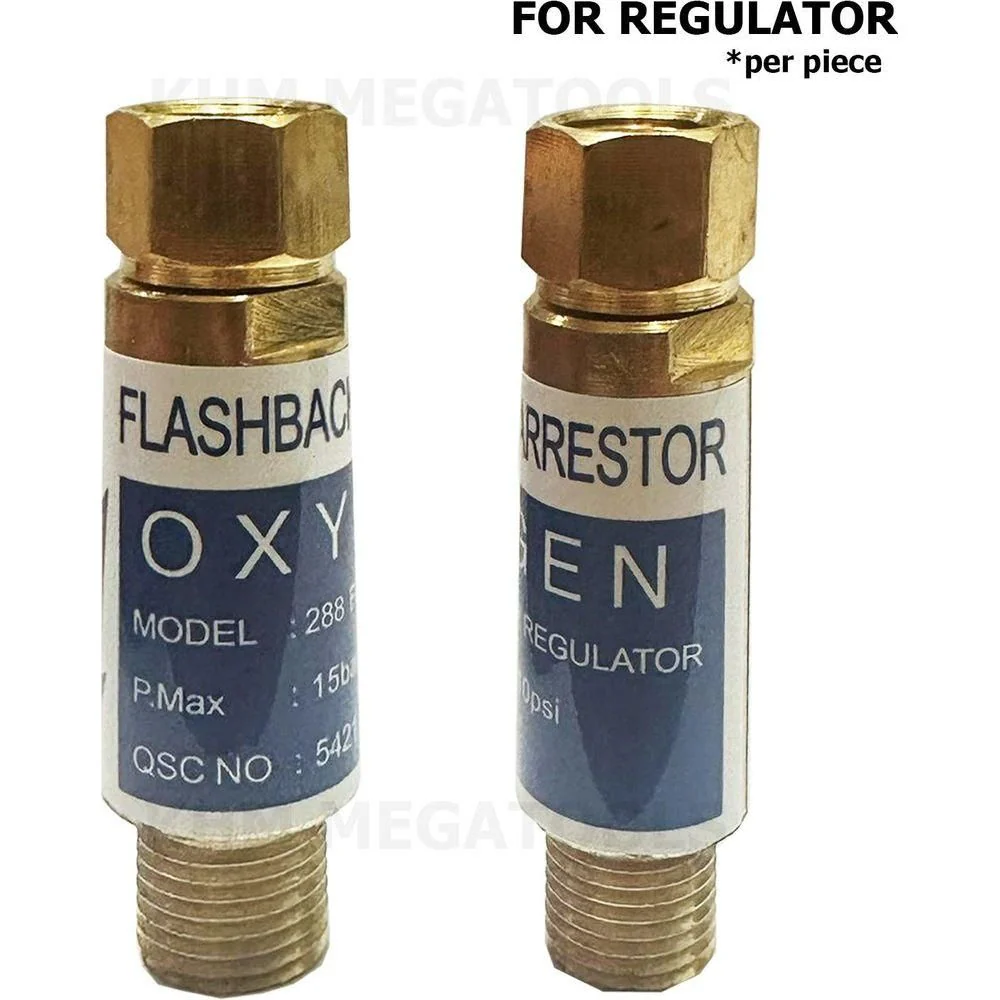 Procut Flashback Arrestor For Regulator (Oxygen) – vertexpowertools