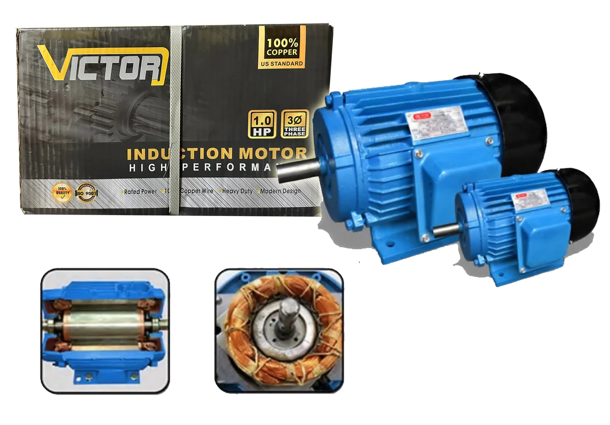 Victor Electric Induction Motor (Copper) – vertexpowertools