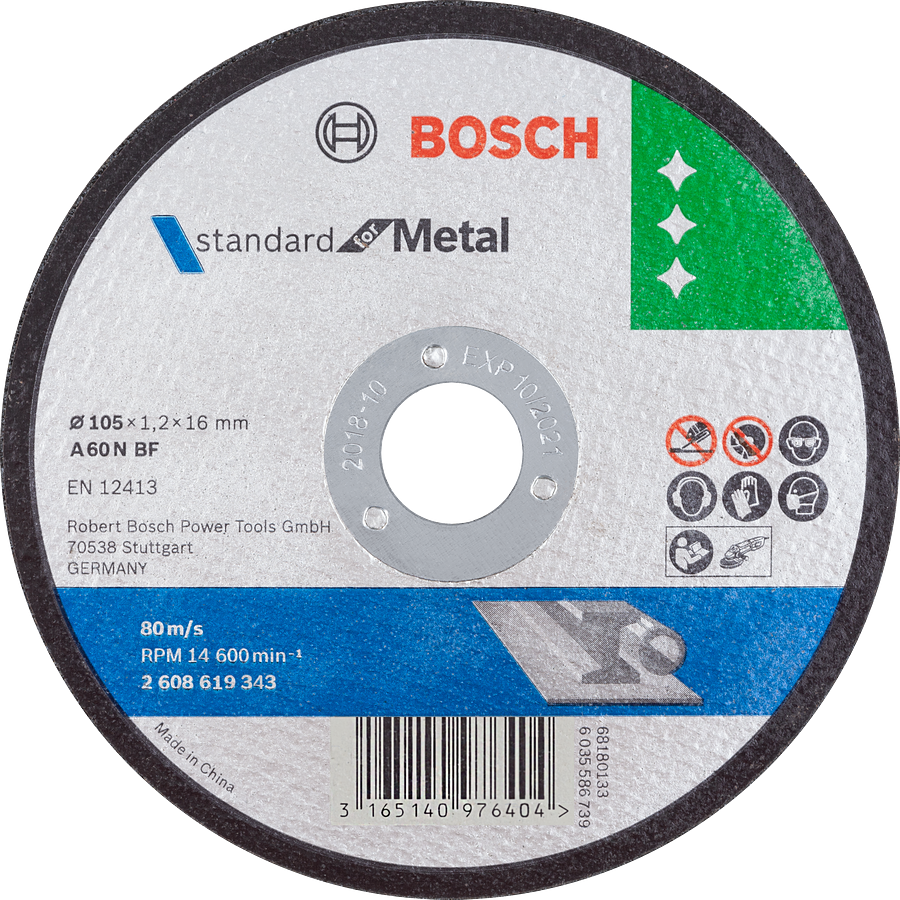Bosch Cutting Disc 4" for Metal [2608619343] – vertexpowertools