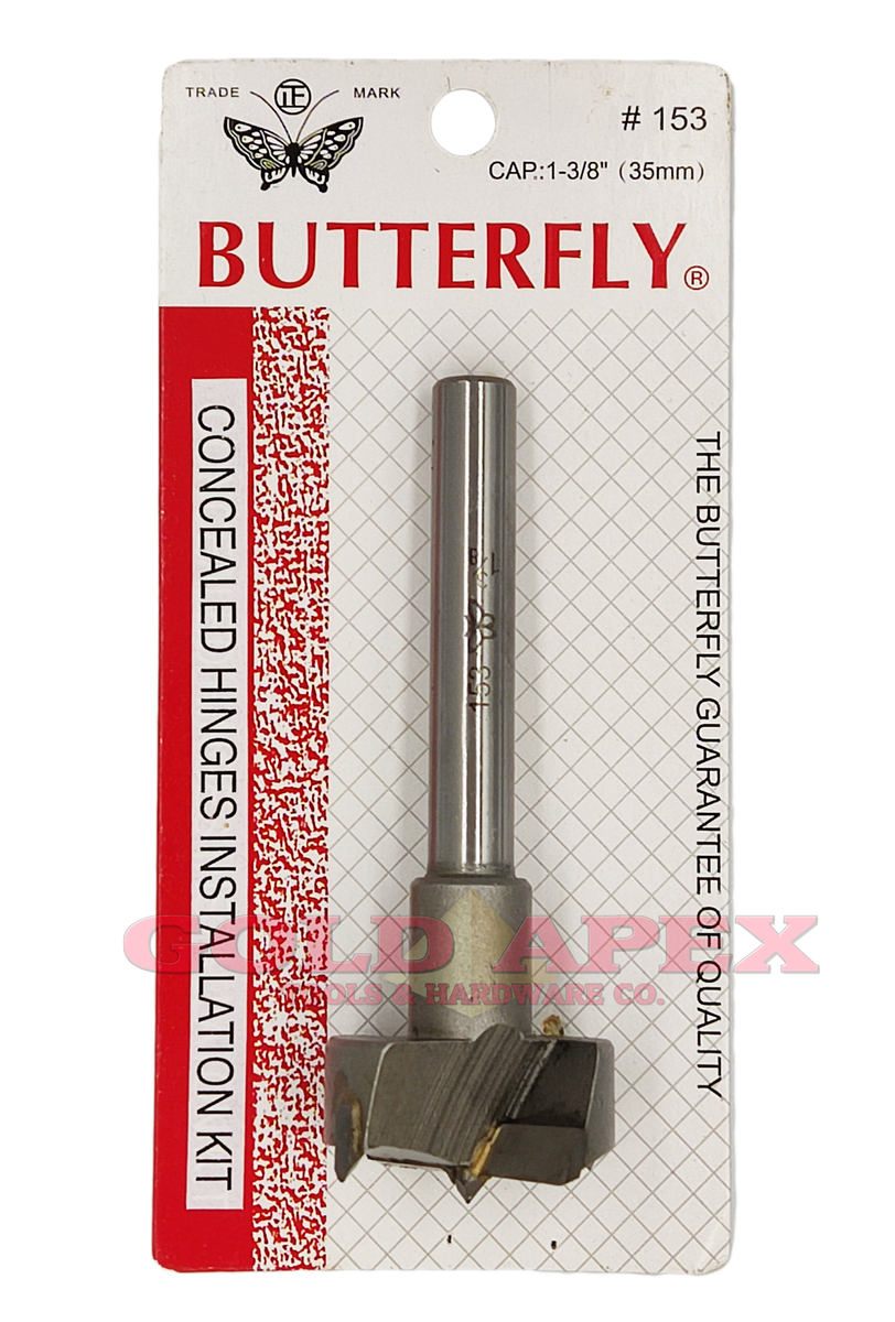 Butterfly Concealed Hinges Installation Kit – vertexpowertools