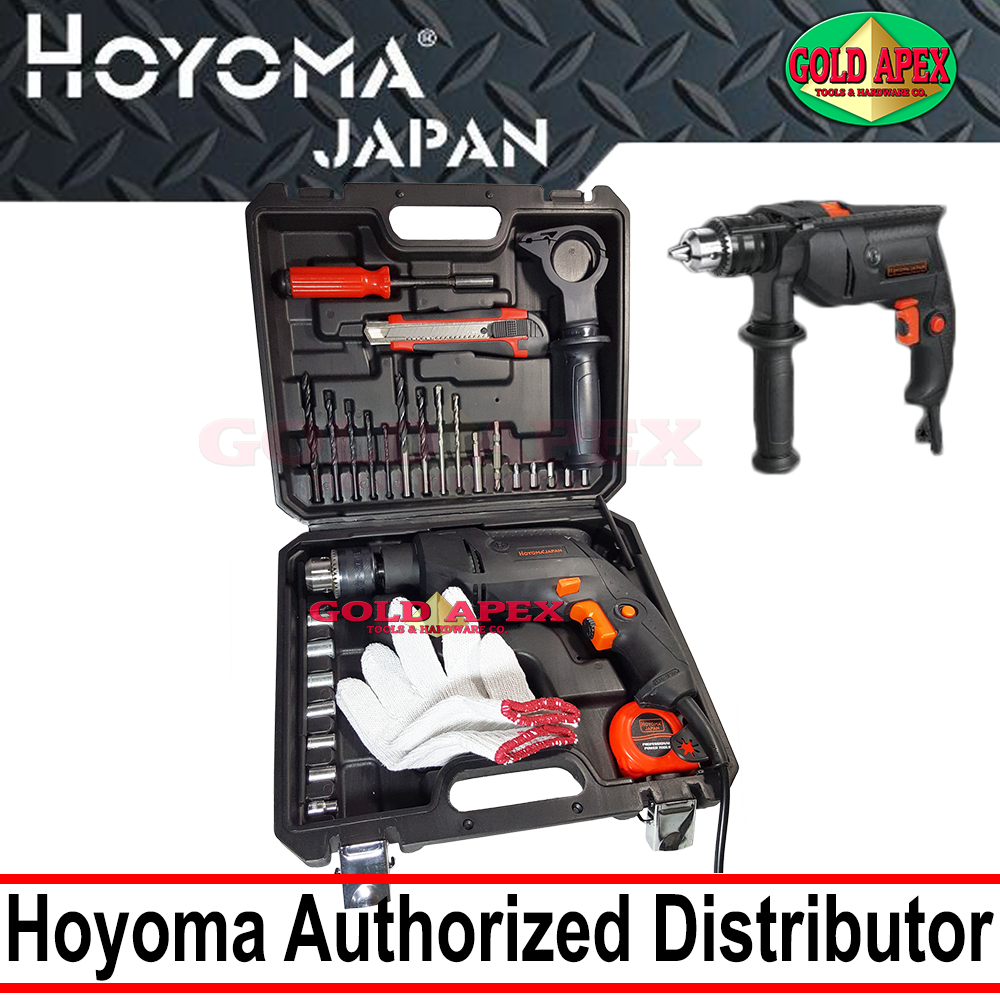 Hoyoma HT-ID650KIT Impact Drill – vertexpowertools