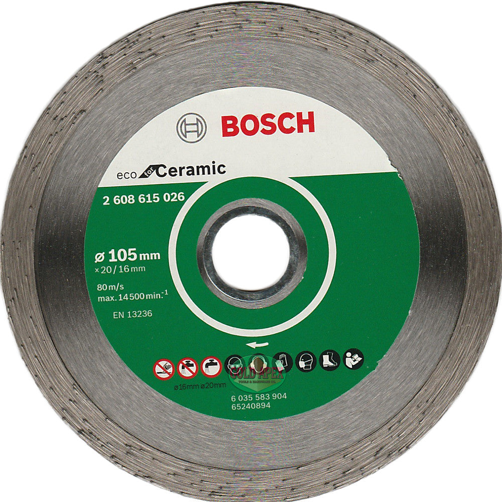 Bosch Diamond Disc 4" ECO for Ceramic – vertexpowertools