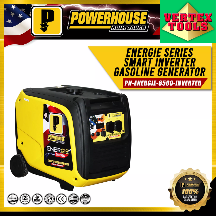 Powerhouse Energie Series Smart Inverter Gasoline Generator ...