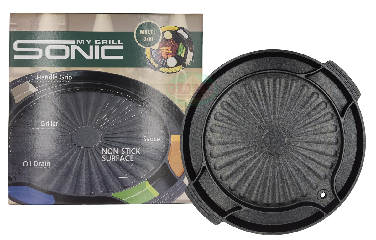 Sonic SG-01 Multi Layer Non-Stick Fondue Grill Plate / Samgyupsal Plat ...