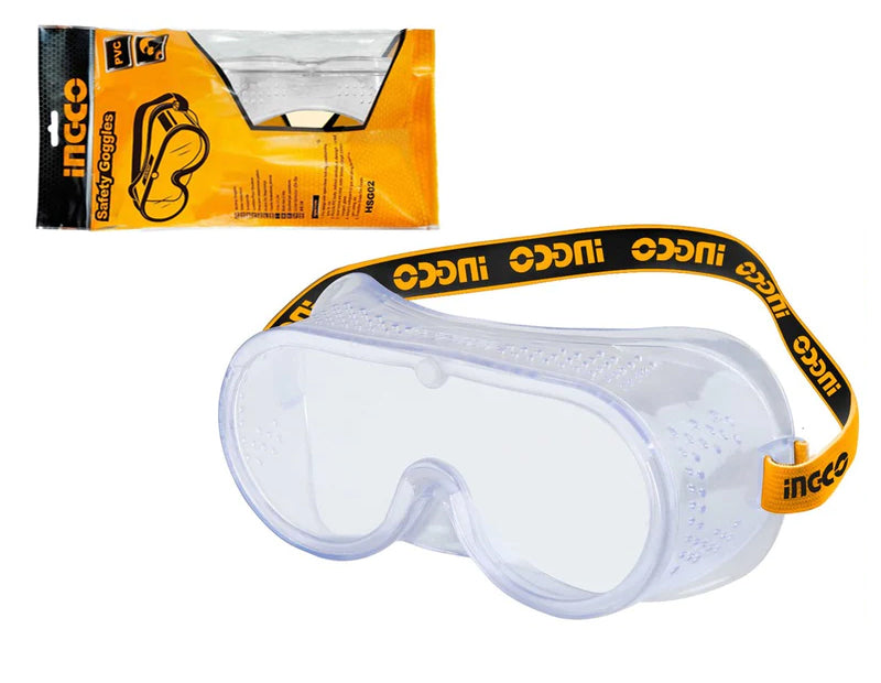 Ingco HSG02 Safety Goggles (PVC Frame) – vertexpowertools