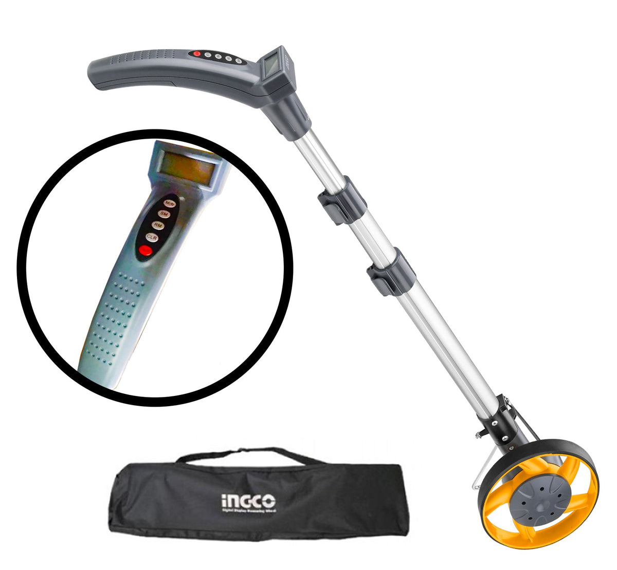 Ingco HDMW01 Digital Display Measuring Wheel [4-digits] – vertexpowertools