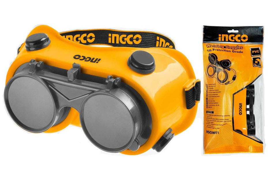 Ingco HSGW01 Welding Goggles (PVC Body) – vertexpowertools