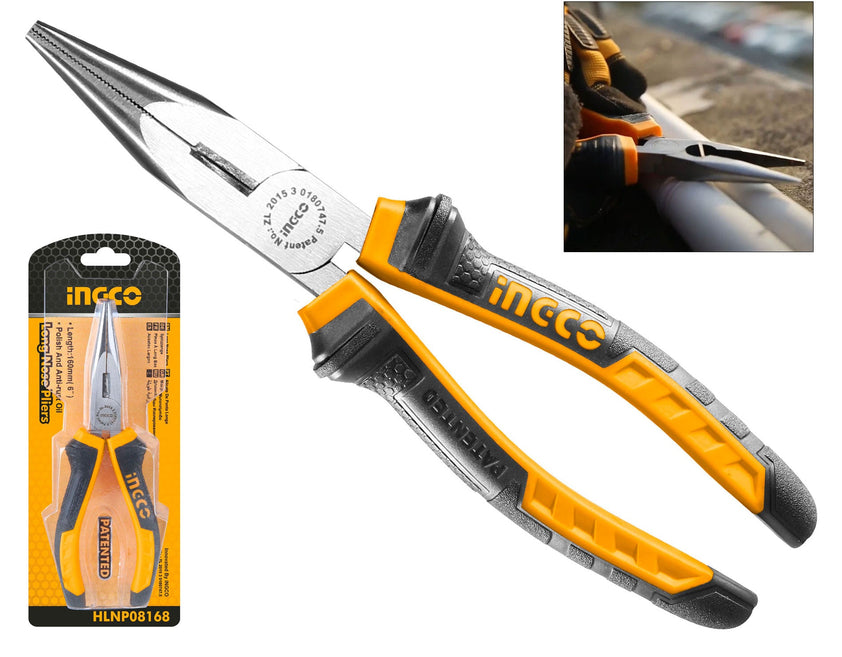 Ingco Long Nose Pliers – vertexpowertools