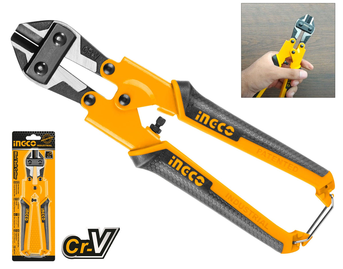 Ingco HMBC0808 Mini Bolt Cutter 8" / Wire Mesh Cutter – vertexpowertools