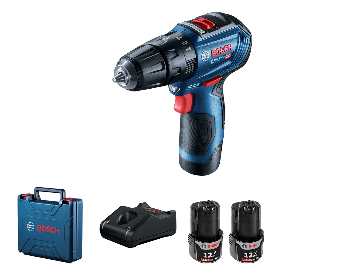 Bosch GSB 12V-30 Brushless Cordless Impact Drill / Driver (12 Volts ...