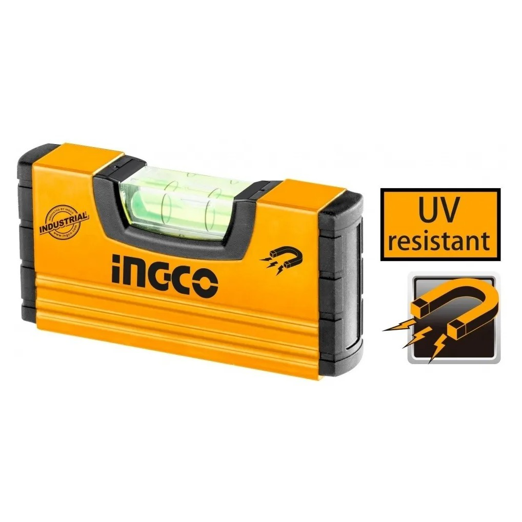 Ingco HMSL03101 Magnetic Hand Level 10cm – vertexpowertools